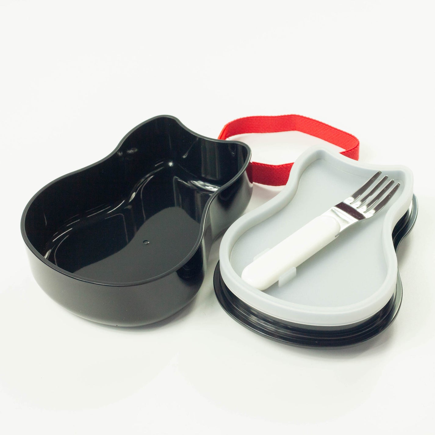 Maruko Cat Two Tier Bento Box | Black – Bento&co