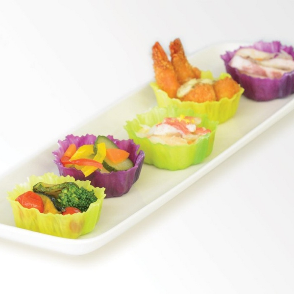 Green Veggie Cups | Square – Bento&co