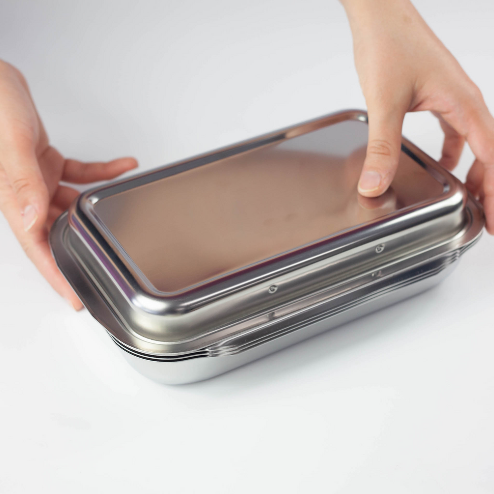 Compact Stainless Steel Vat Set – Bento&co