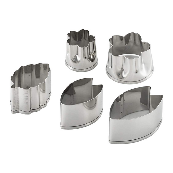 Stainless Steel Japanese Food Cutters | Sakura – Bento&co