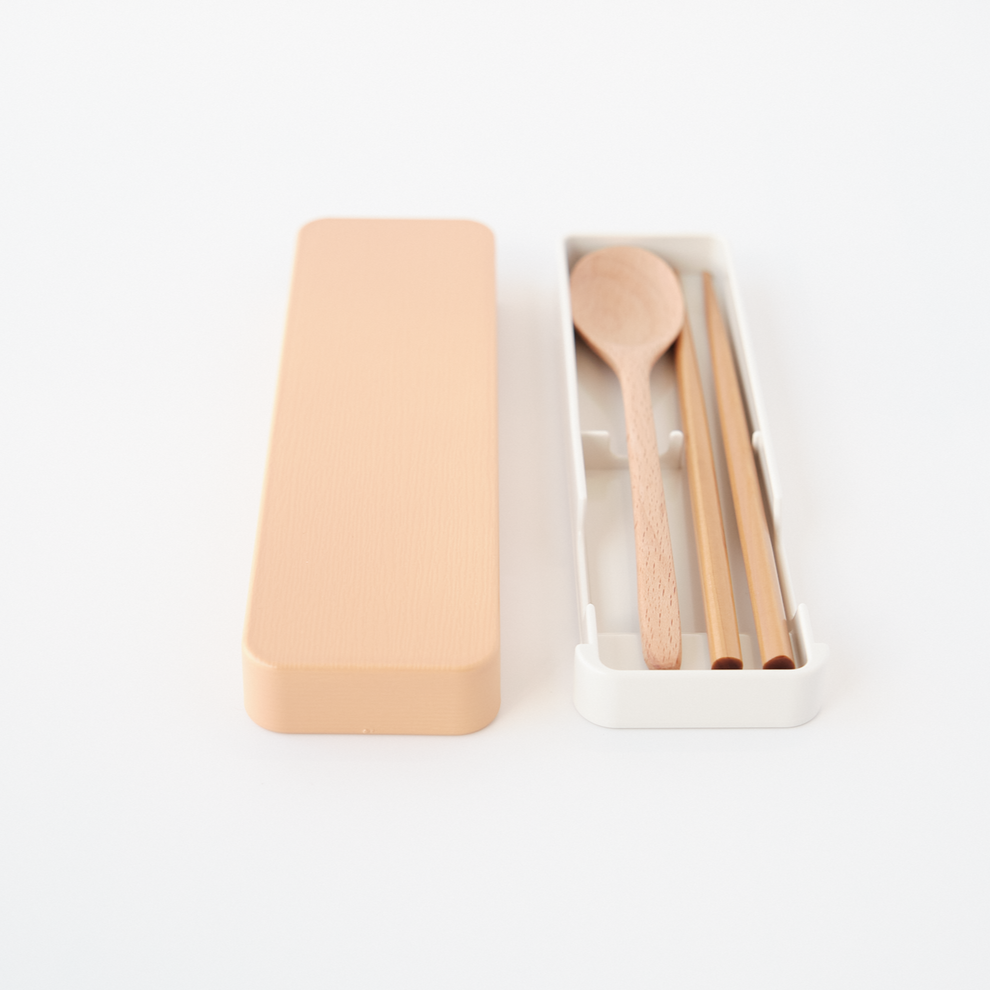 Wooden Chopstick and Spoon Set | Beige – Bento&co
