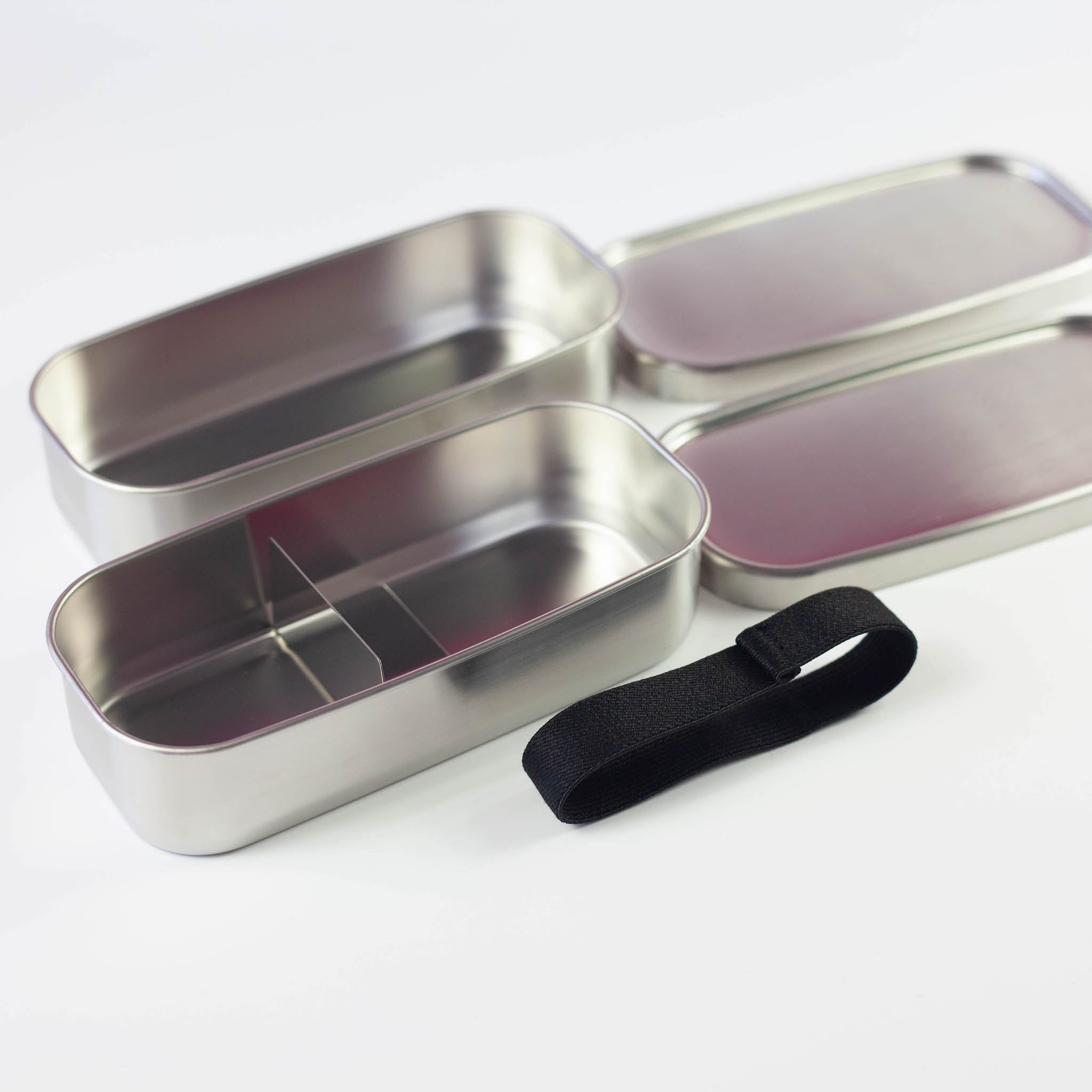 Zen 02 - Stainless Steel Two Tier Bento (1000mL) – Bento&co